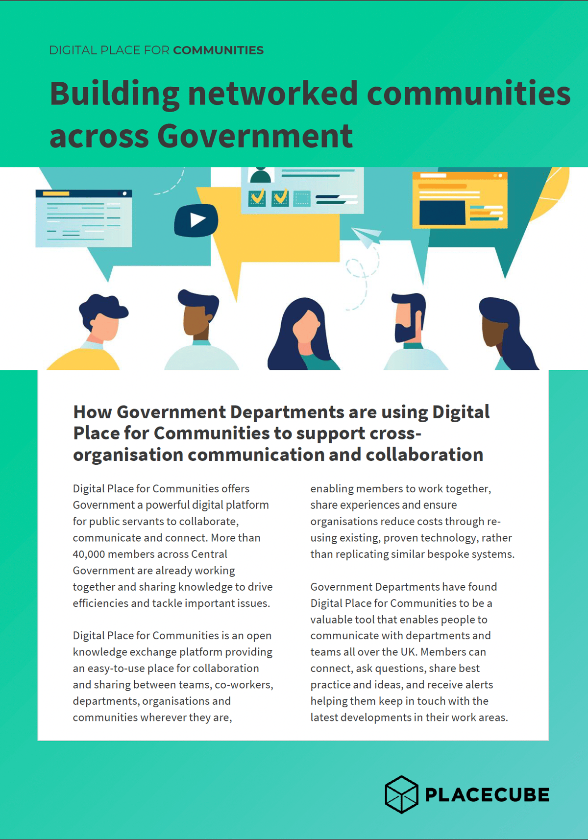 Building networked communities across Government
