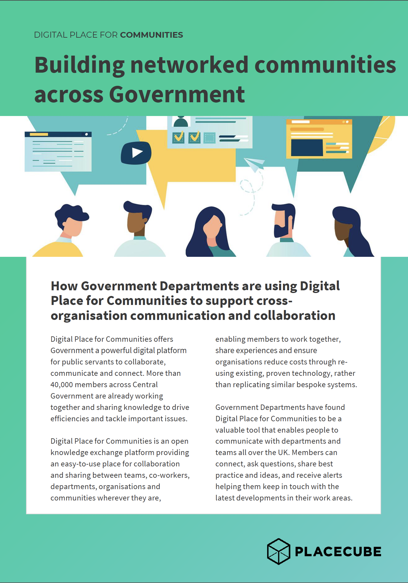 Building networked communities across Government